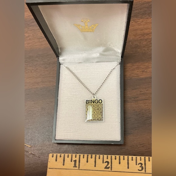 not stated | Jewelry | Bingo Board On A Chain | Poshmark